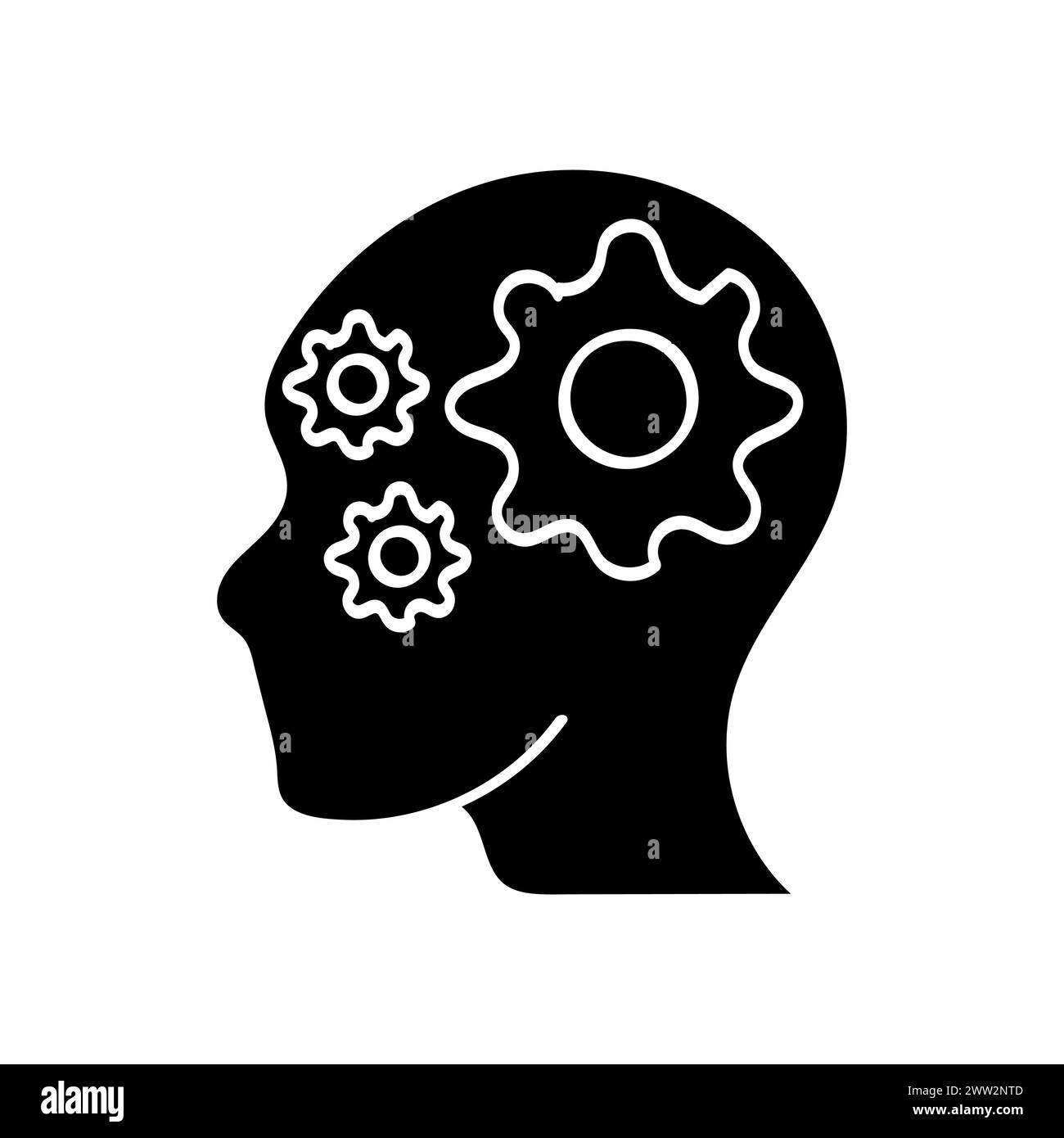 Hand Drawn flat icon for thought Stock Vector Image & Art - Alamy