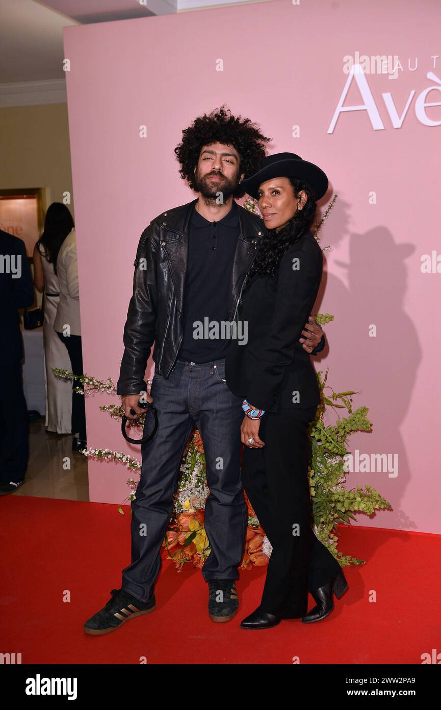 Noah Becker und Barbara Becker bei dem Event Hautnah von Eau Thermale ...