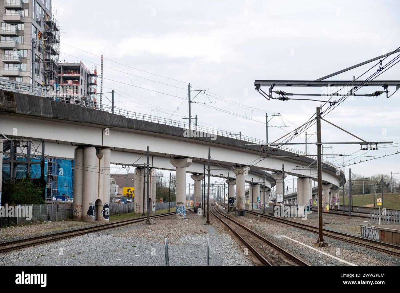 Amsterdam The Netherlands 20th March 2024 Amsterdam Sloterdijk station ...