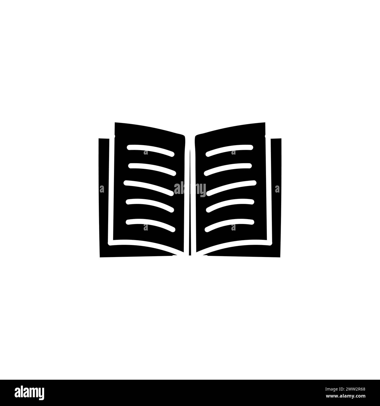 Sign open hand design Black and White Stock Photos & Images - Alamy