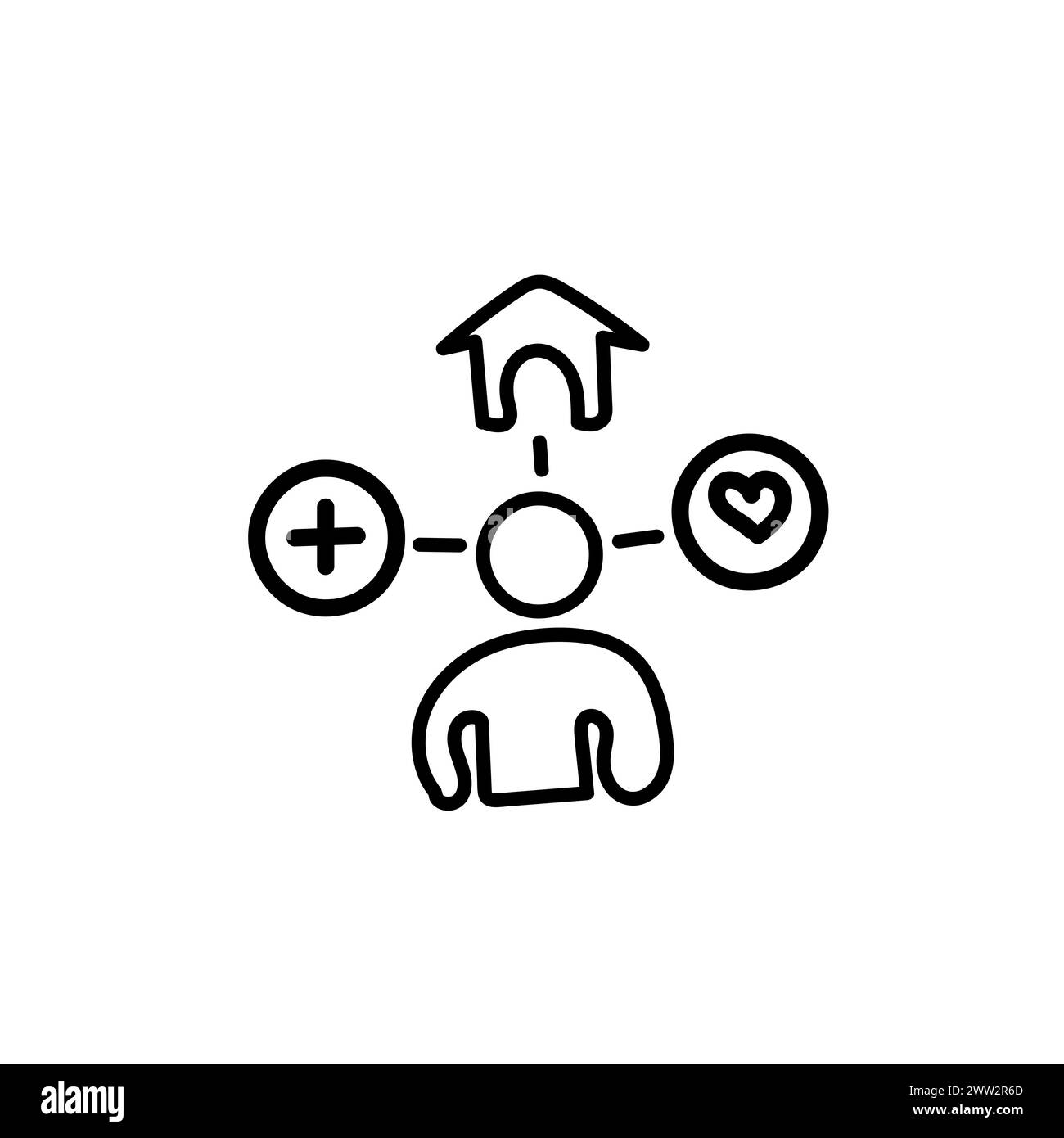 Single drop outline flat Black and White Stock Photos & Images - Alamy