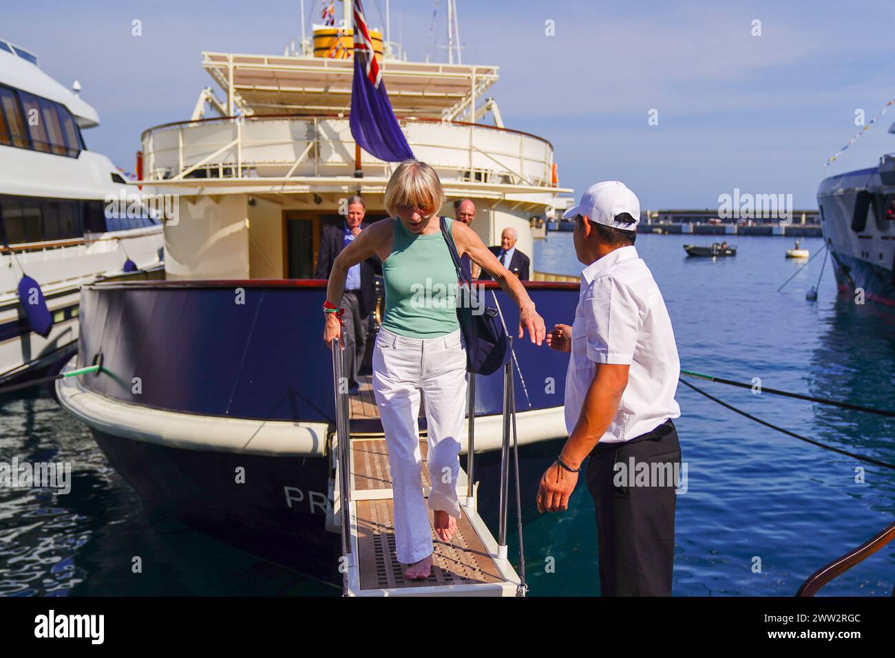 Inauguration of the first Explorer Dock during the activities plans for the Ocean week at Yacht ...