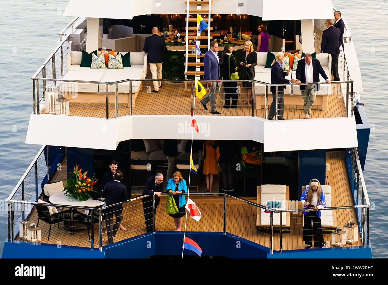 Inauguration of the first Explorer Dock during the activities plans for the Ocean week at Yacht ...