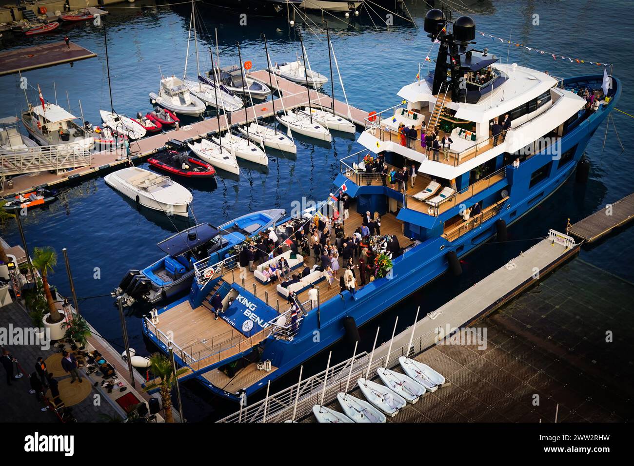 Inauguration of the first Explorer Dock during the activities plans for the Ocean week at Yacht ...
