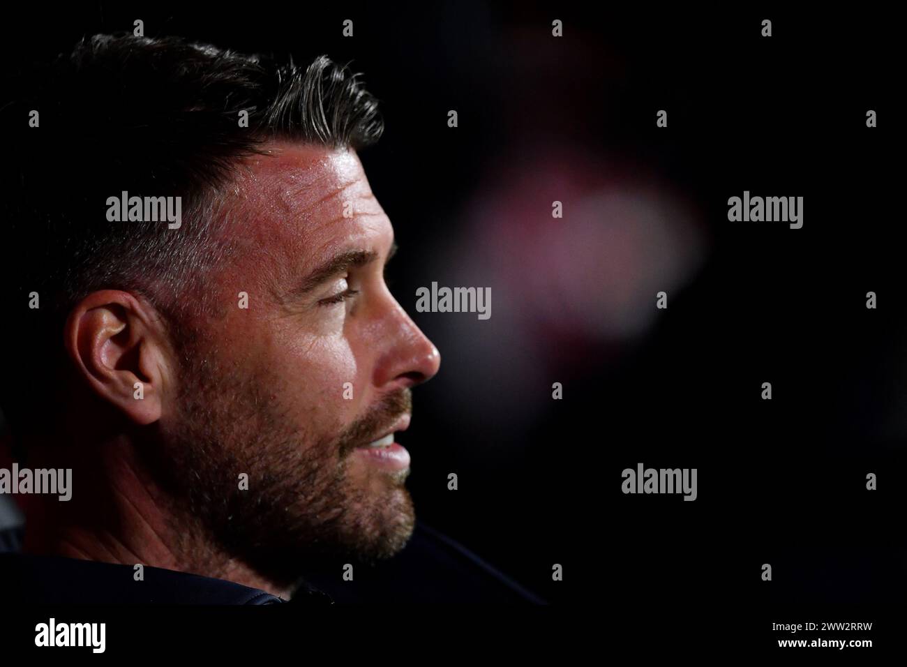 Manager of Luton Town Rob Edwards - AFC Bournemouth v Luton Town ...