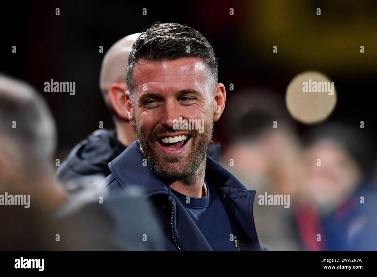Manager of Luton Town Rob Edwards - AFC Bournemouth v Luton Town ...