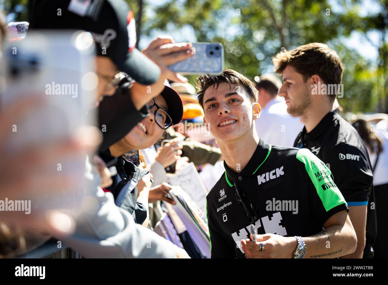 Melbourne, Australia, 21/03/2024, MALONY Zane (bar), Rodin Motorsport ...