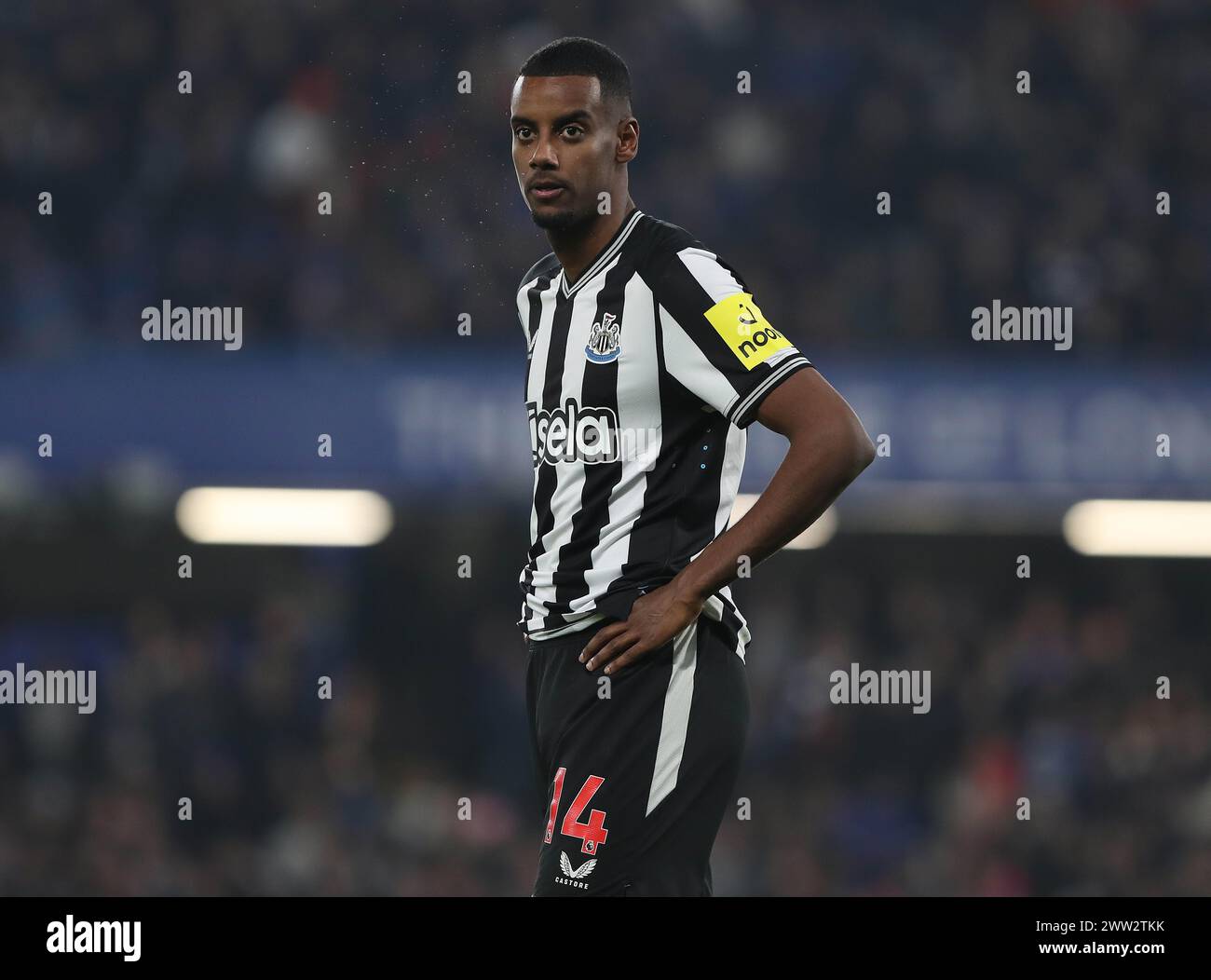 Alexander Isak of Newcastle United. - Chelsea v Newcastle United ...