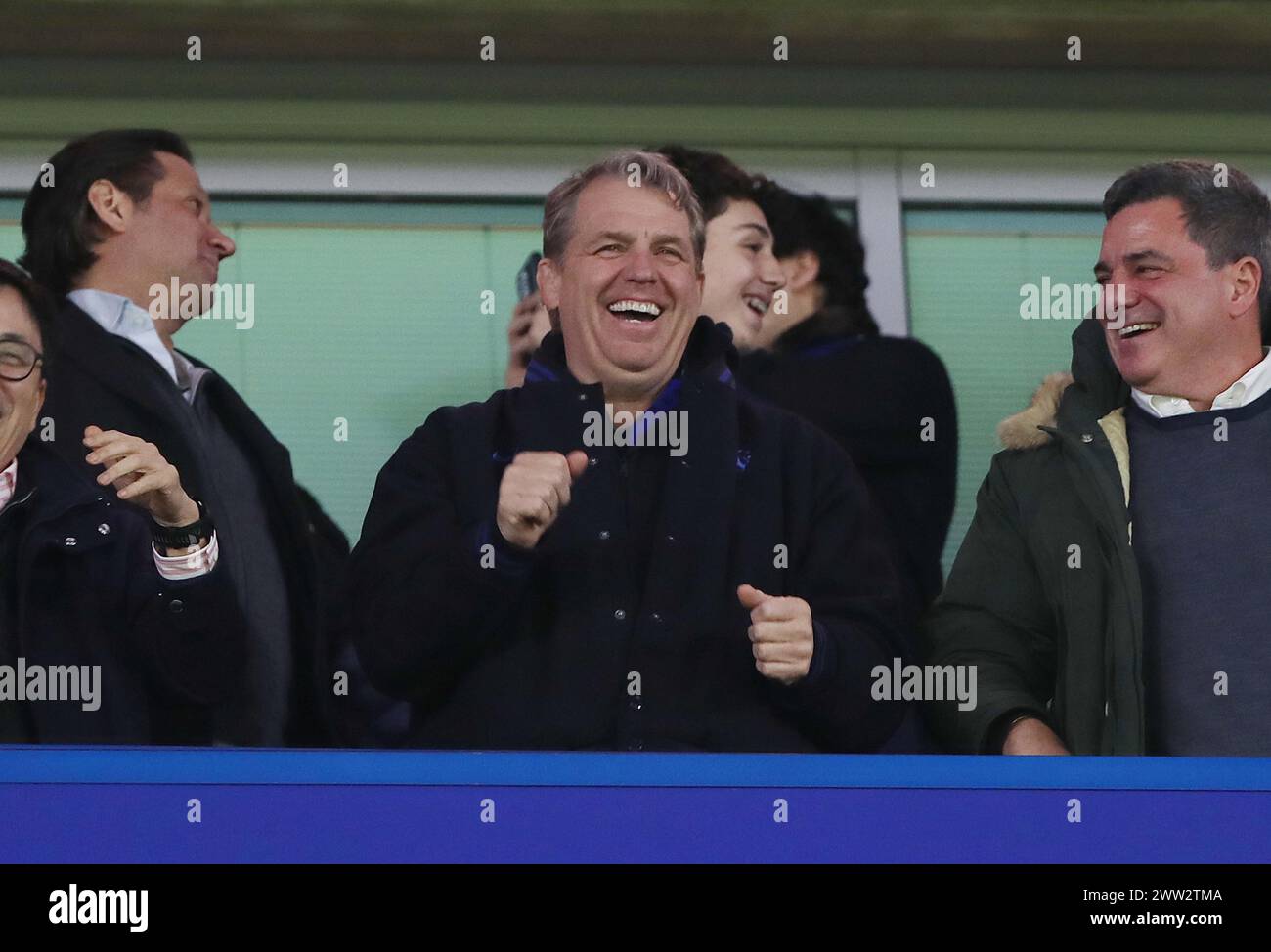 Todd Boehly owner of Chelsea celebrates the victory. - Chelsea v ...