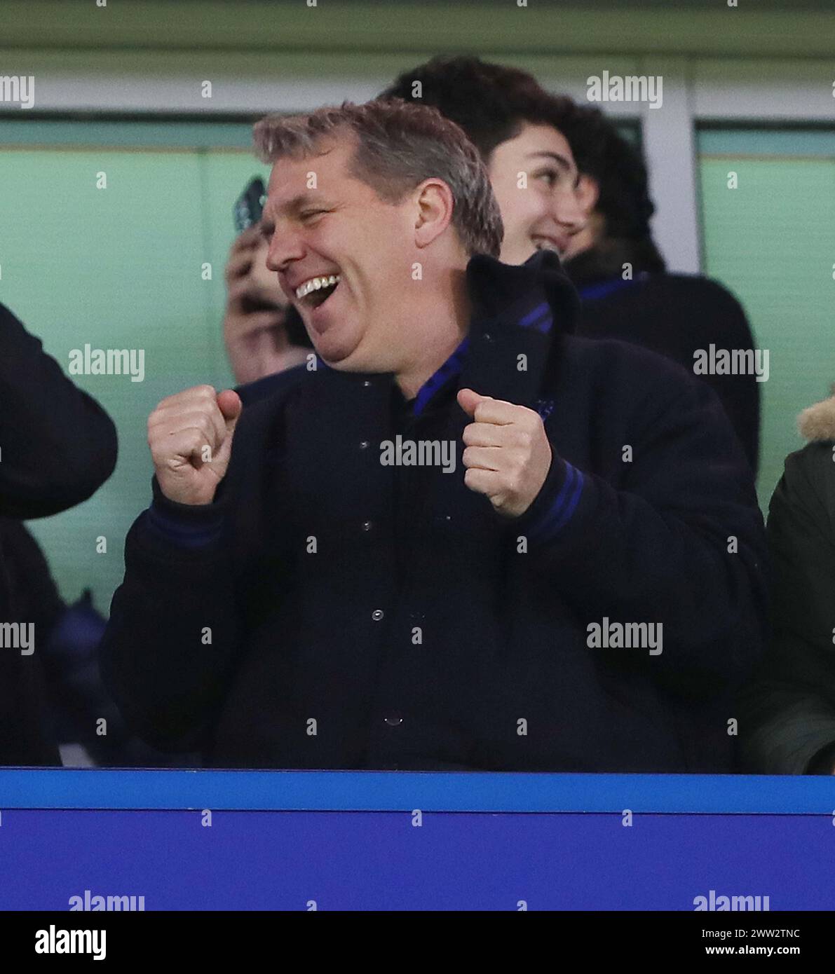 Todd Boehly owner of Chelsea celebrates the victory. - Chelsea v ...