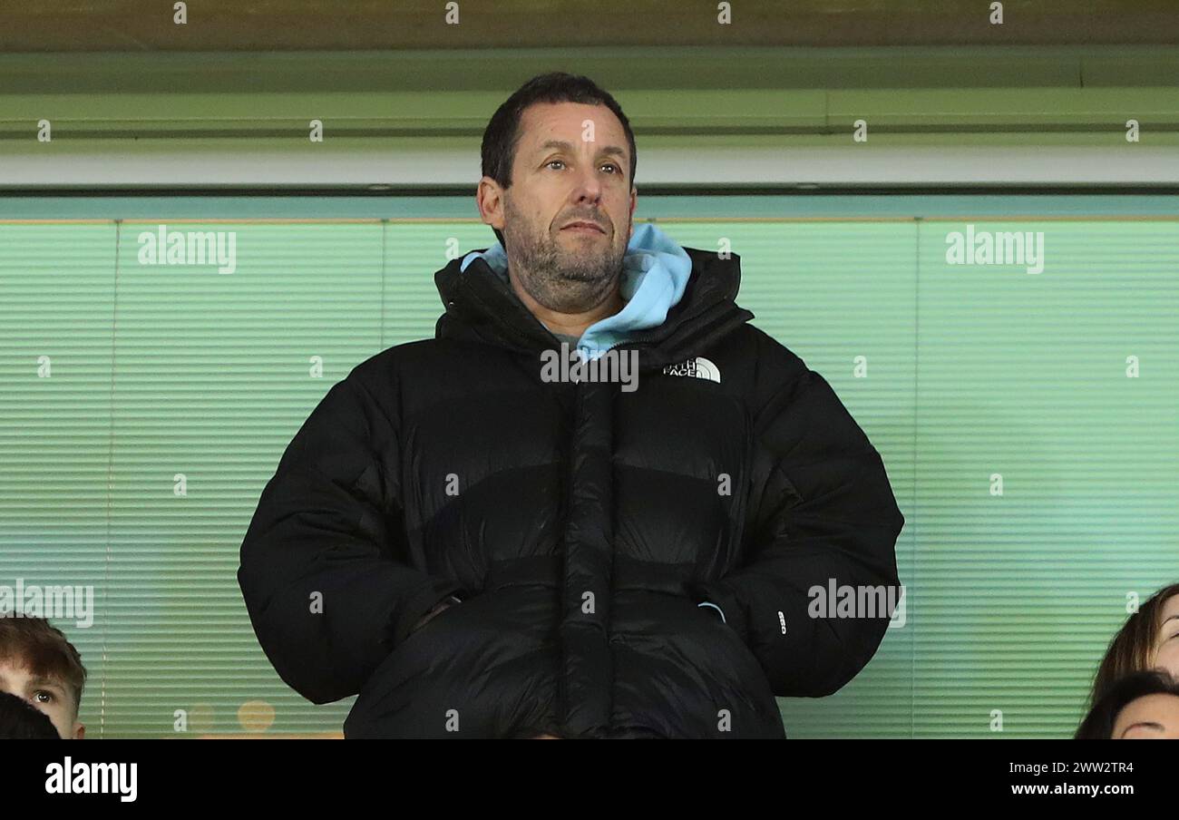 Actor & comedian Adam Sandler. - Chelsea v Newcastle United, Premier ...
