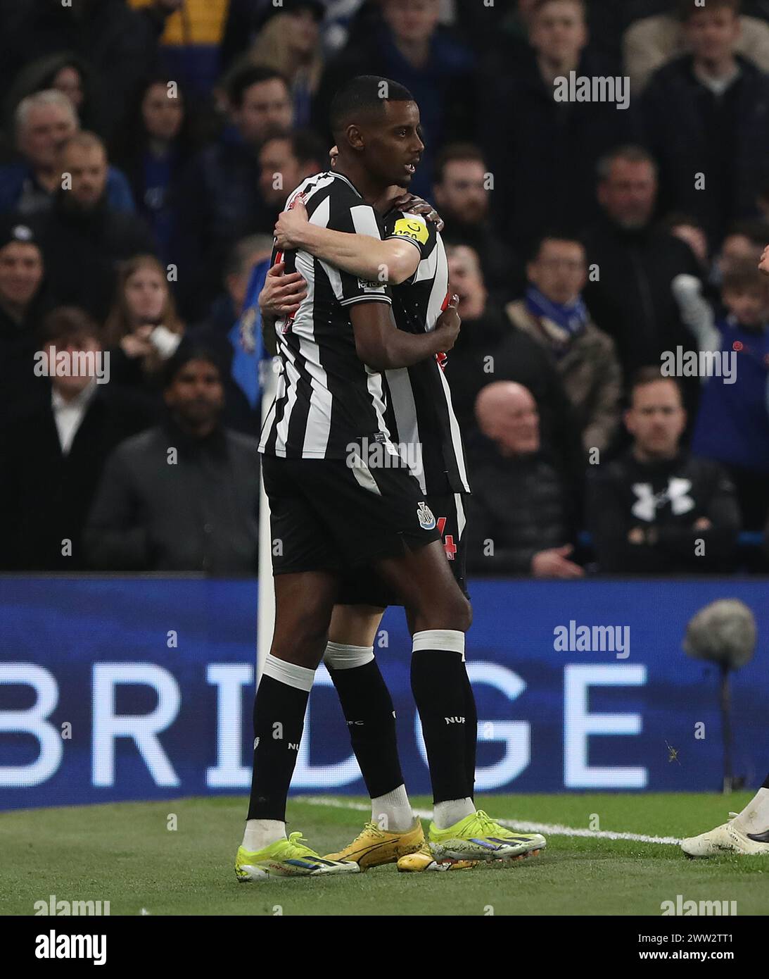 GOAL 1-1, Alexander Isak of Newcastle United goal celebration ...