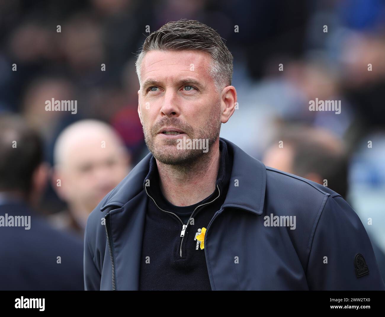 Rob Edwards Manager of Luton Town. - Crystal Palace v Luton Town ...