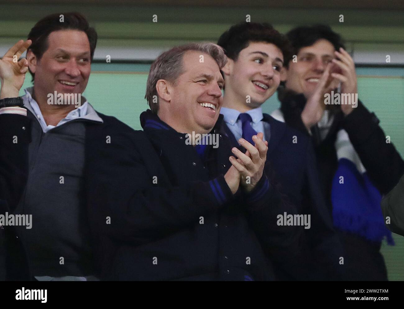 Todd Boehly owner of Chelsea celebrates the victory. - Chelsea v ...