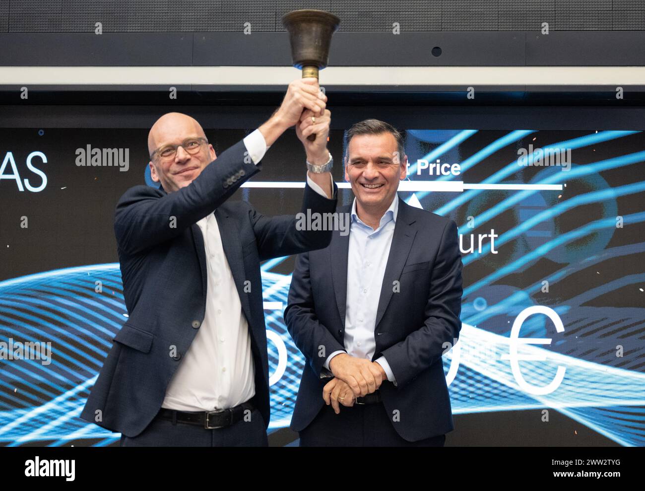 21 March 2024, Hesse, Frankfurt/Main: Mark Langer, Chief Financial ...