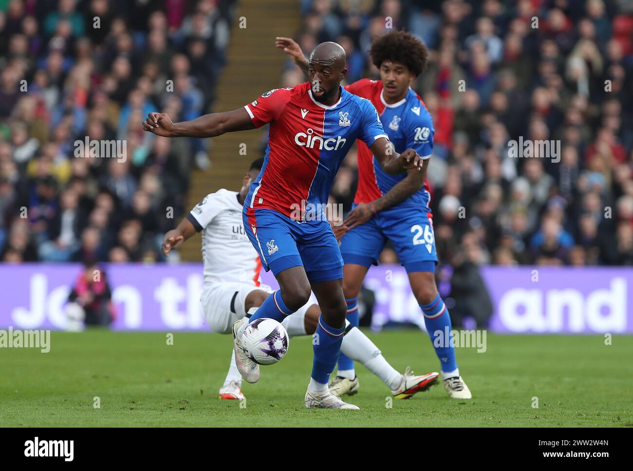 Jean-Philippe Mateta of Crystal Palace. - Crystal Palace v Luton Town ...