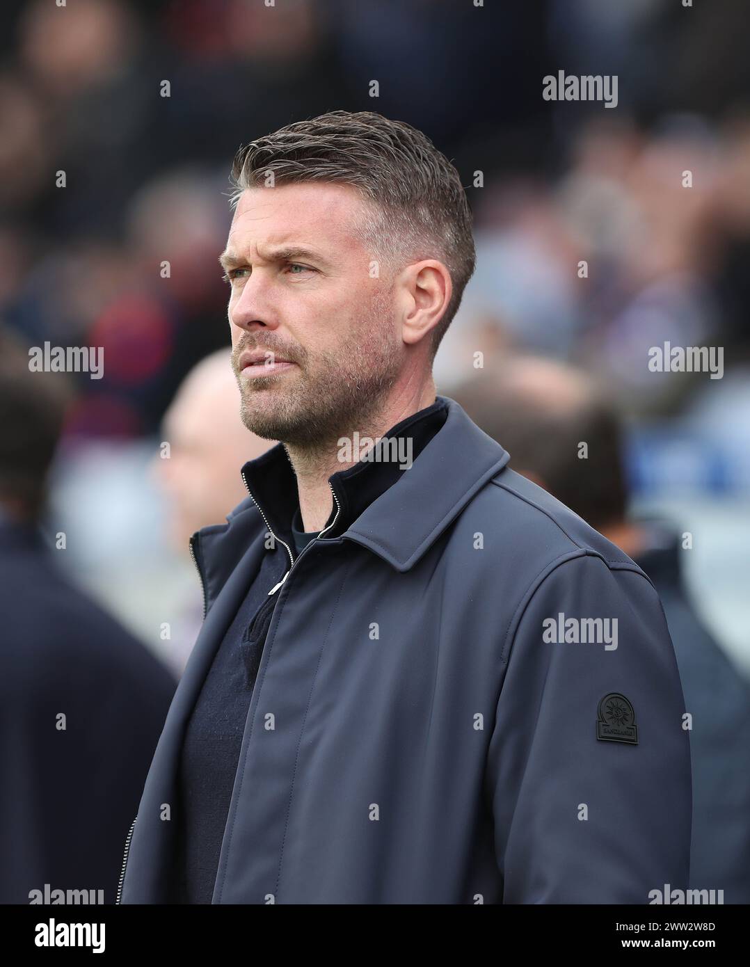 Rob Edwards Manager of Luton Town. - Crystal Palace v Luton Town ...