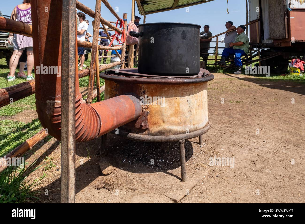 An old farm in the Carpathian Mountains of romania Stock Photo - Alamy