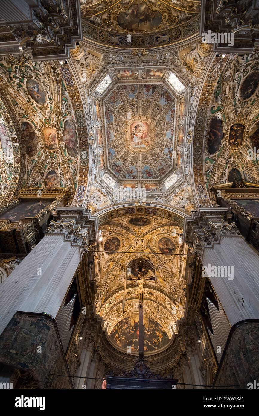 Late Renaissance Incoronation of Mary fresco by Gianpaolo Cavagna from ...
