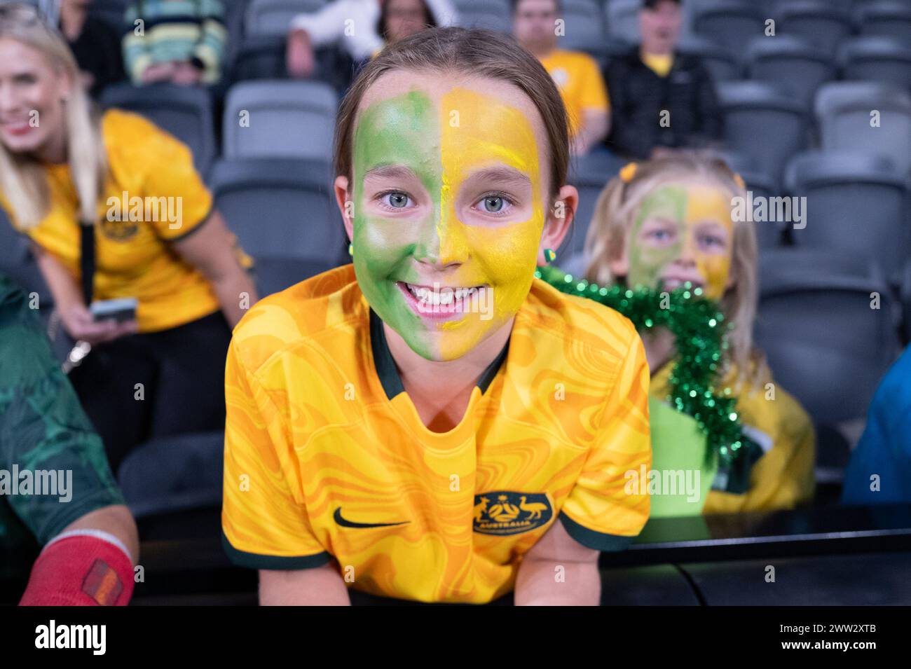 Socceroos fan hi-res stock photography and images - Alamy