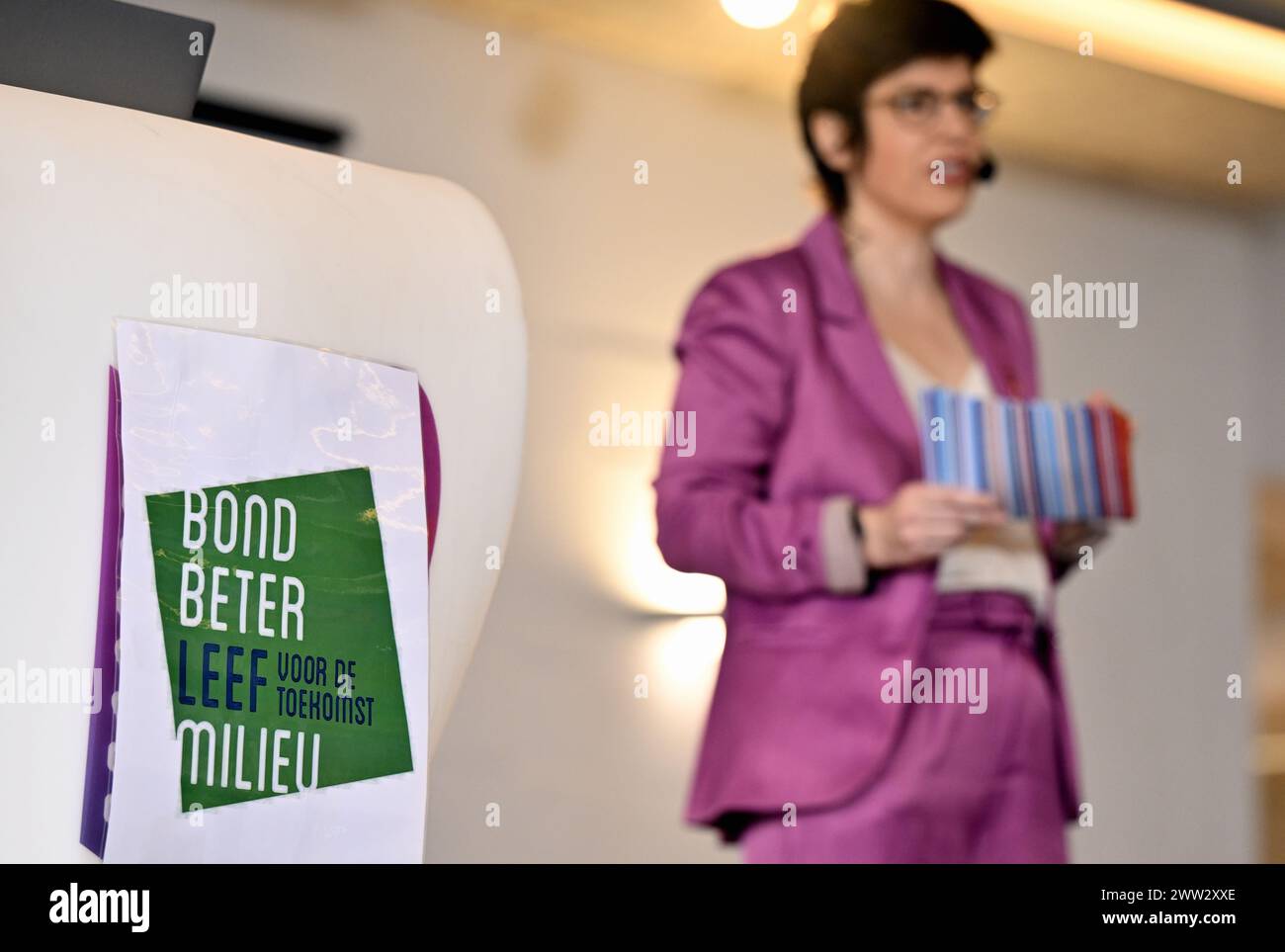 Energy minister Tinne Van der Straeten pictured during the event 'Why ...
