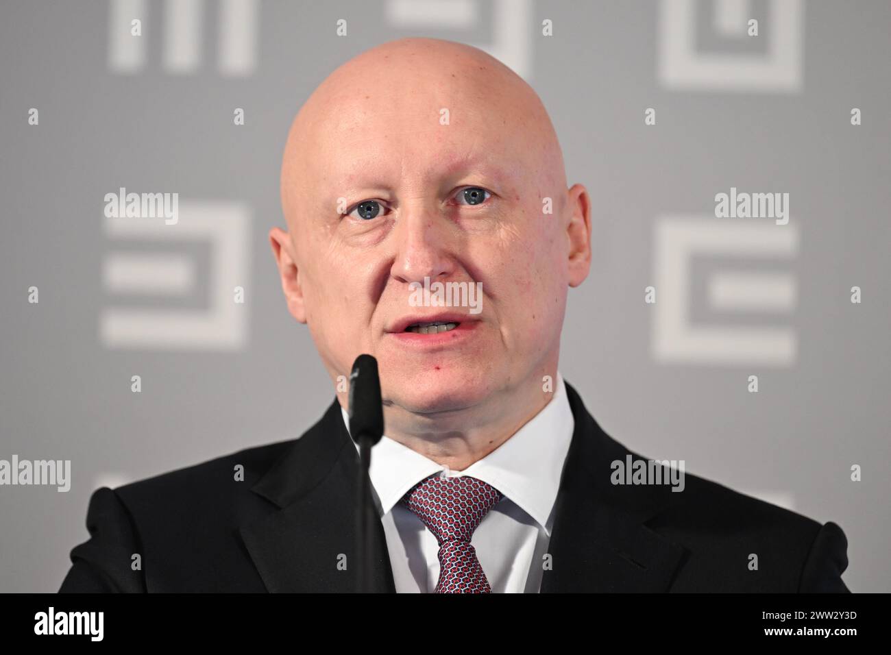 Prague, Czech Republic. 21st Mar, 2024. Daniel Benes, CEO of the CEZ ...