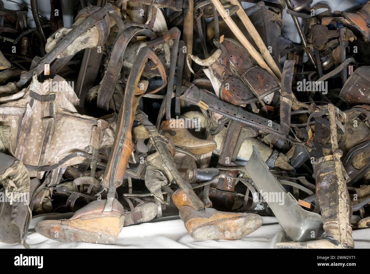 German Nazi Concentration and Extermination Camp, Auschwitz, Oswiecim ...