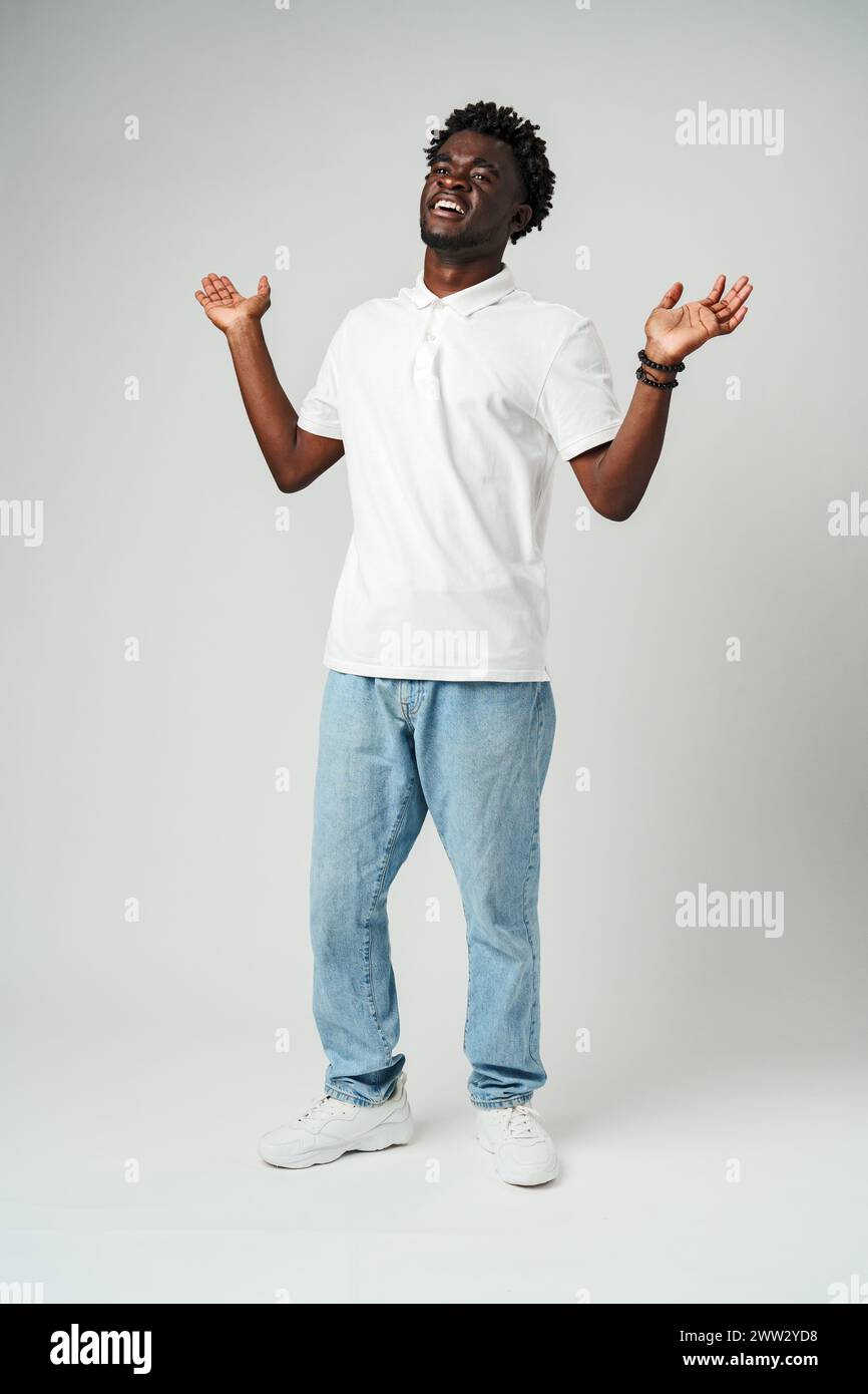 Surrendering body language hi-res stock photography and images - Alamy