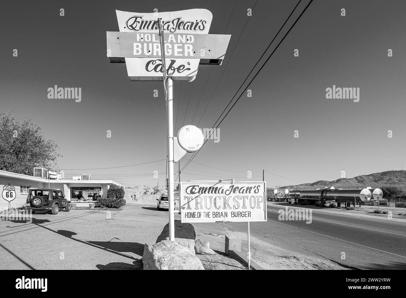 Emma Jean’s Holland Burger Café in Victorville, CA is a historic café ...