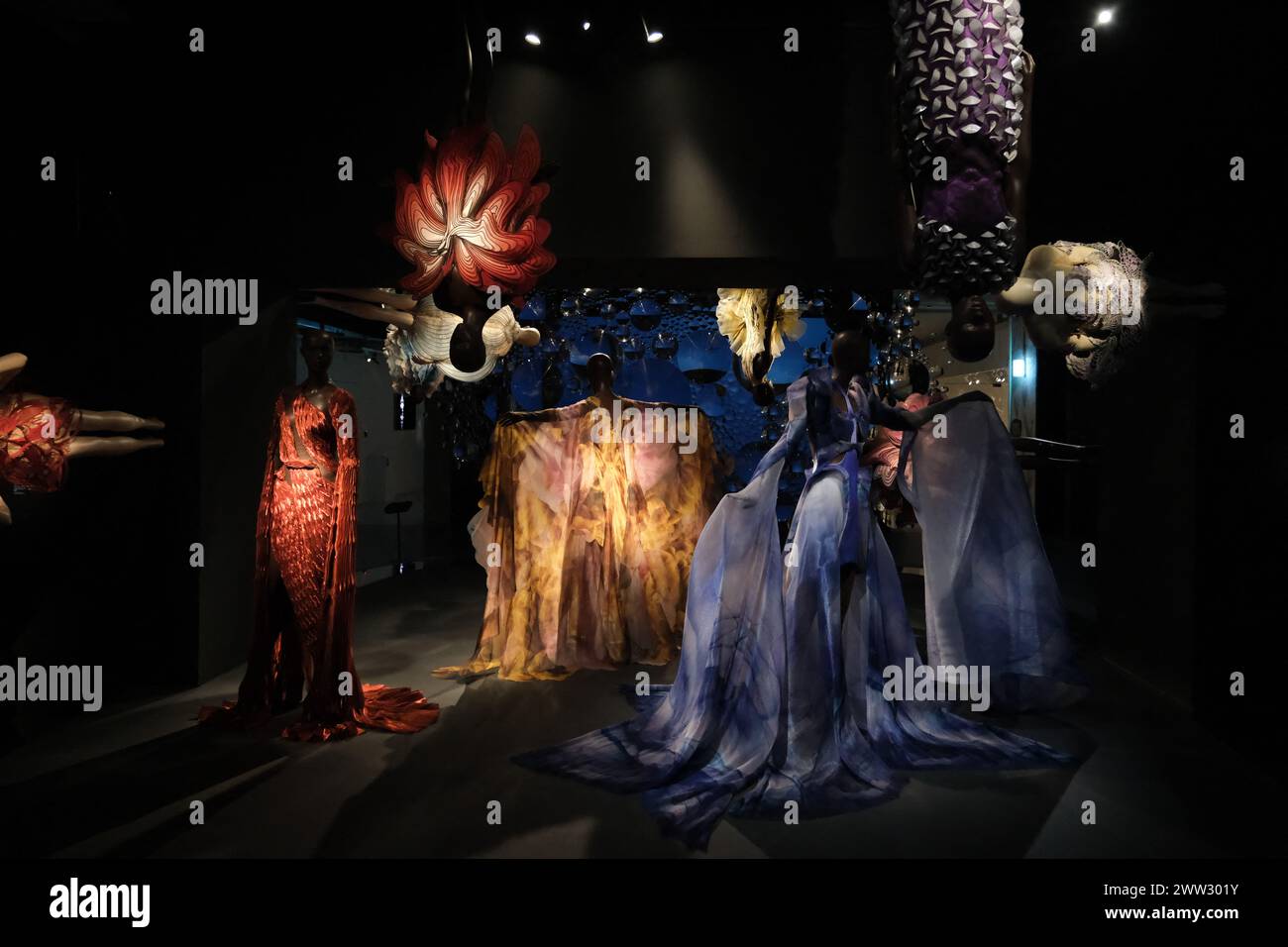 Paris, France. 20th Mar, 2024. The exhibition on Iris Van Herpen ...