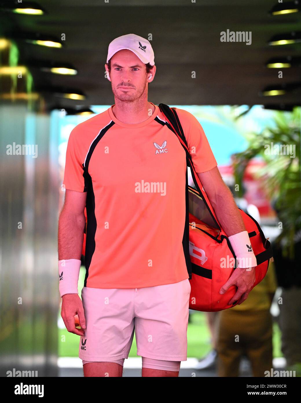 Miami Gardens FL, USA. 20th Mar, 2024. Matteo Berrettini Vs Andy Murray ...