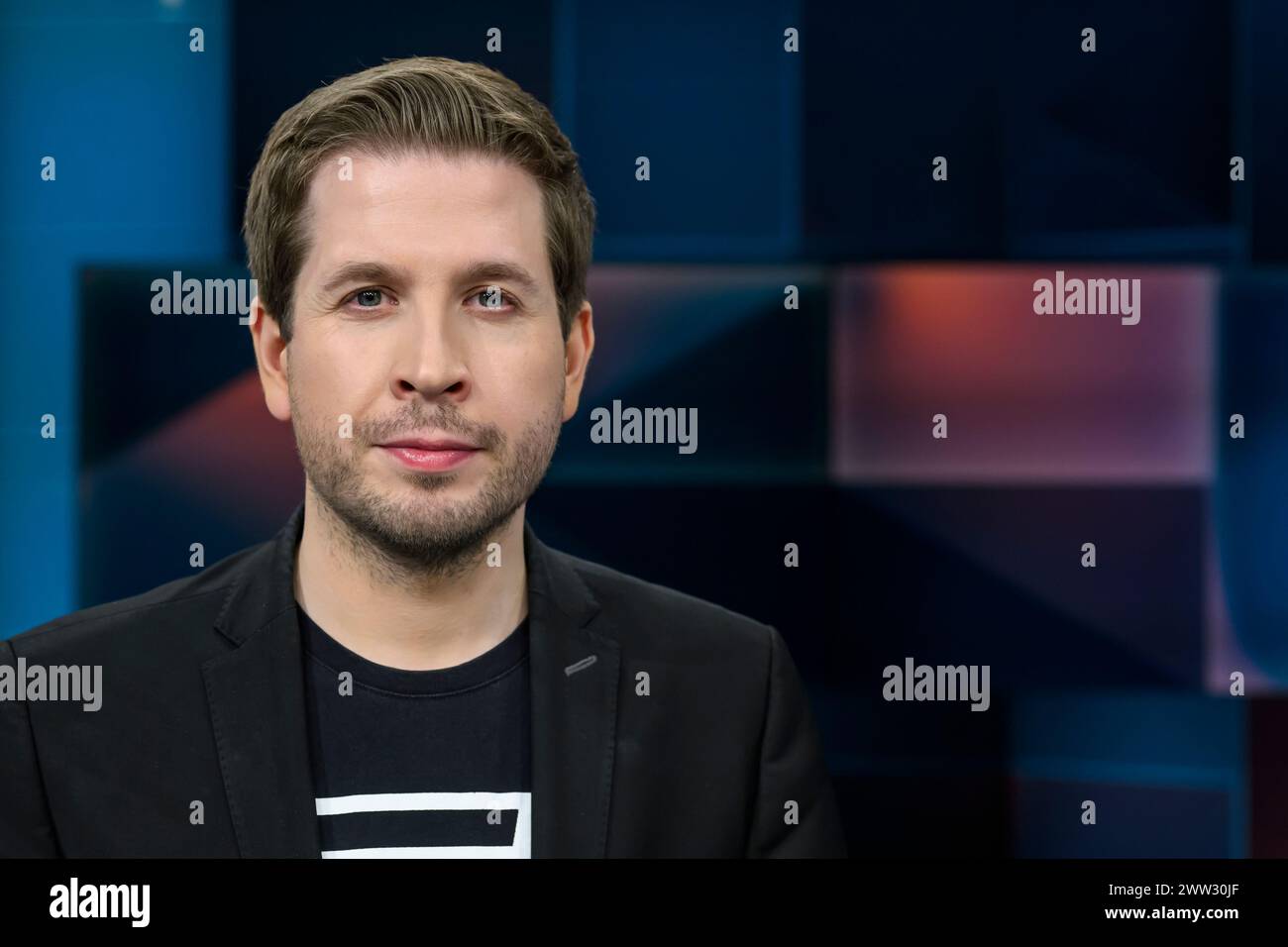 Kevin Kuehnert (SPD-Generalsekretaer), hart aber fair Polittalk, TV ...