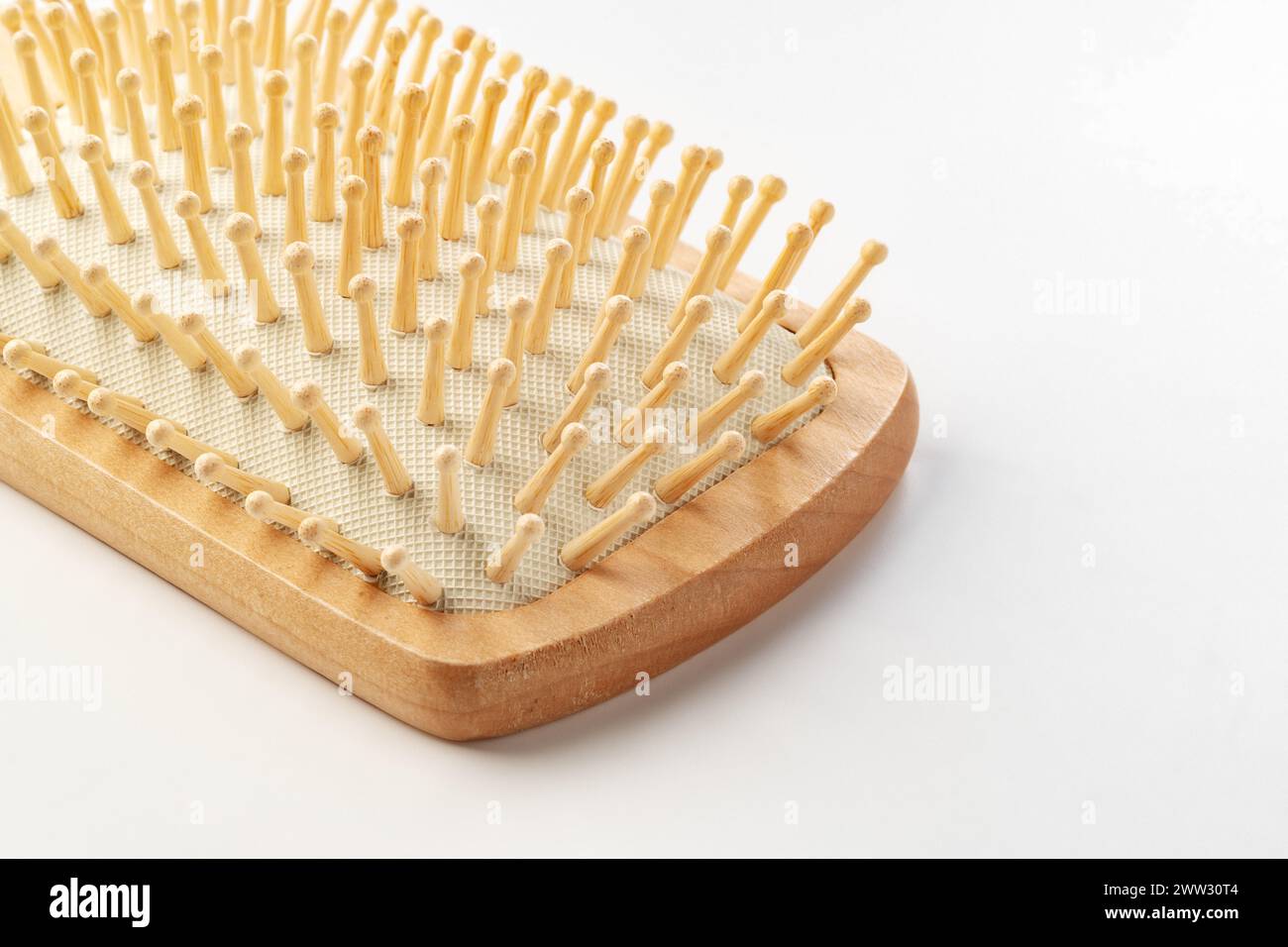 Hair care brush isolated on white background Stock Photo - Alamy