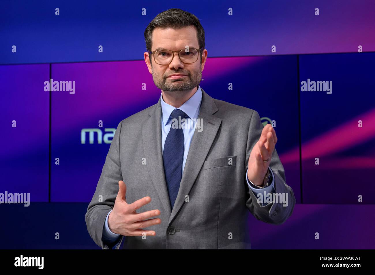 Marco Buschmann, FDP (Bundesjustizminister), zu Gast bei - maischberger ...