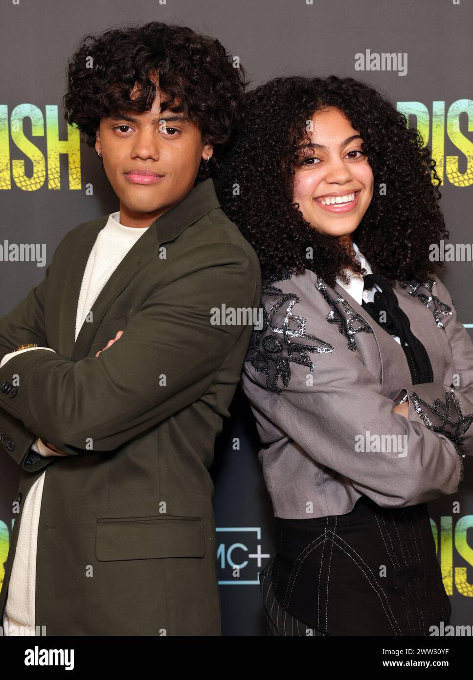 West Hollywood, Ca. 20th Mar, 2024. Caleb Baumann, Arica Himmel at the ...