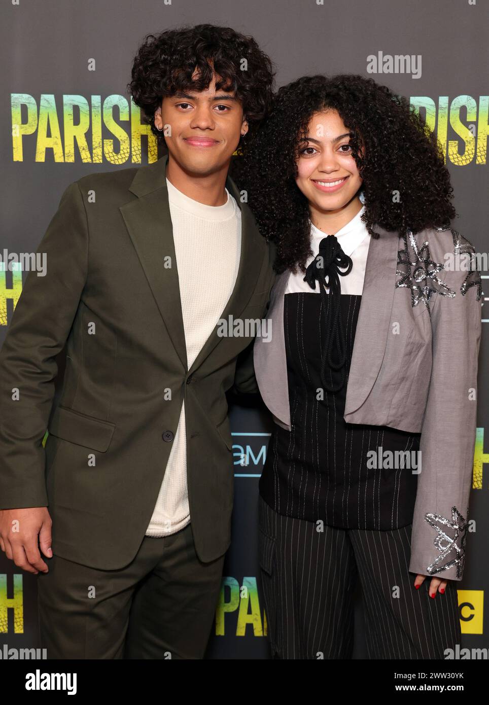 West Hollywood, Ca. 20th Mar, 2024. Caleb Baumann, Arica Himmel at the ...