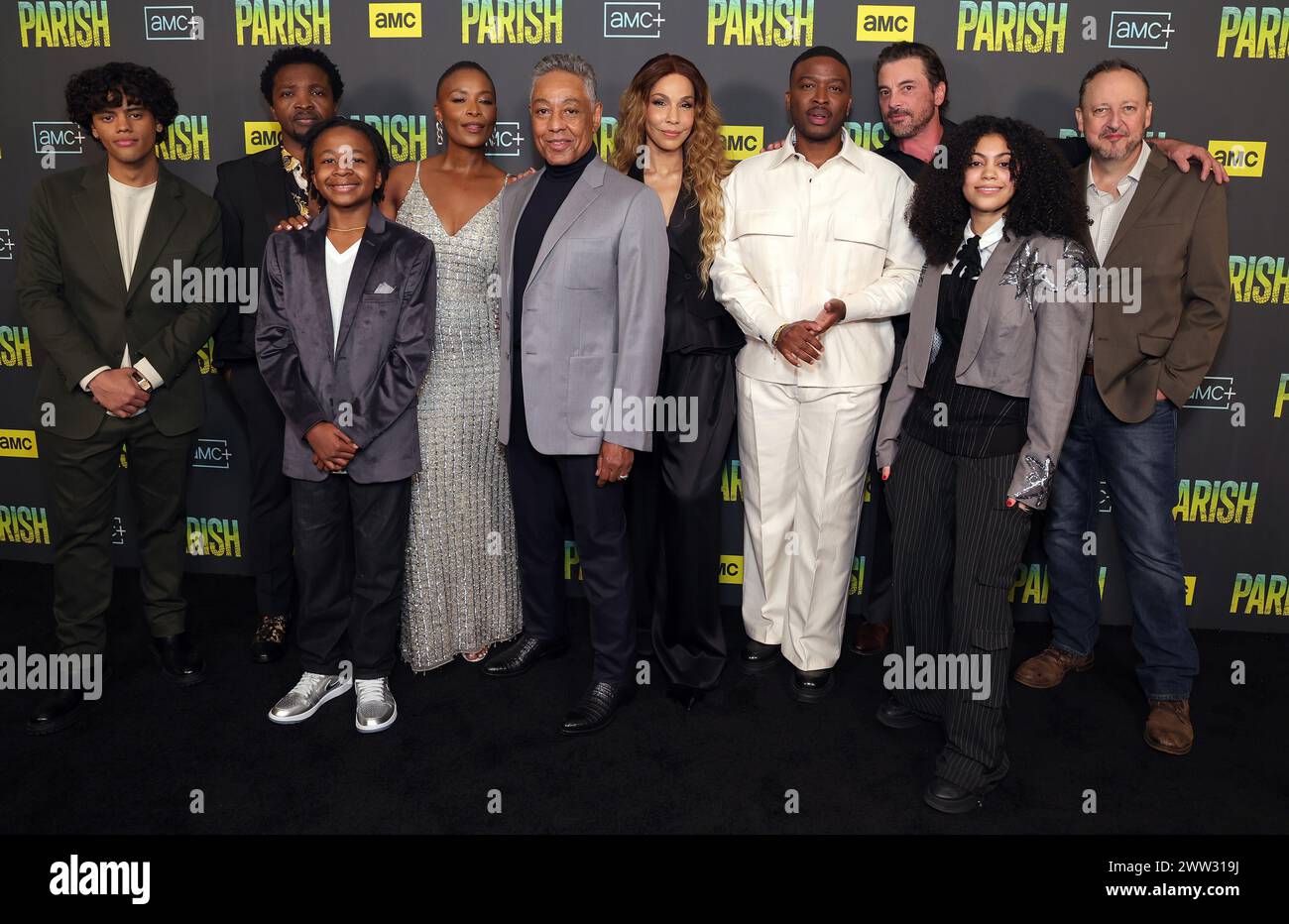 West Hollywood, Ca. 20th Mar, 2024. Caleb Baumann, Ivan Mbakop, Dax Rey ...