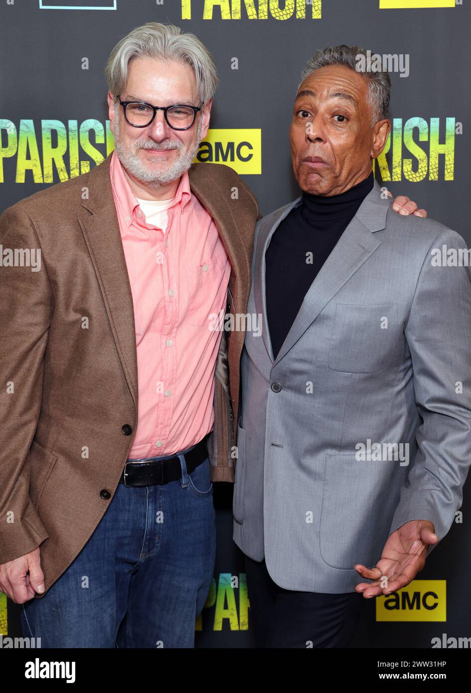 West Hollywood, Ca. 20th Mar, 2024. Peter Gould, Giancarlo Esposito at ...