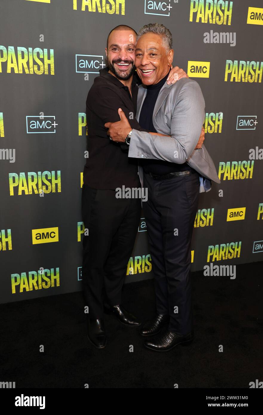 West Hollywood, Ca. 20th Mar, 2024. Michael Mando, Giancarlo Esposito ...