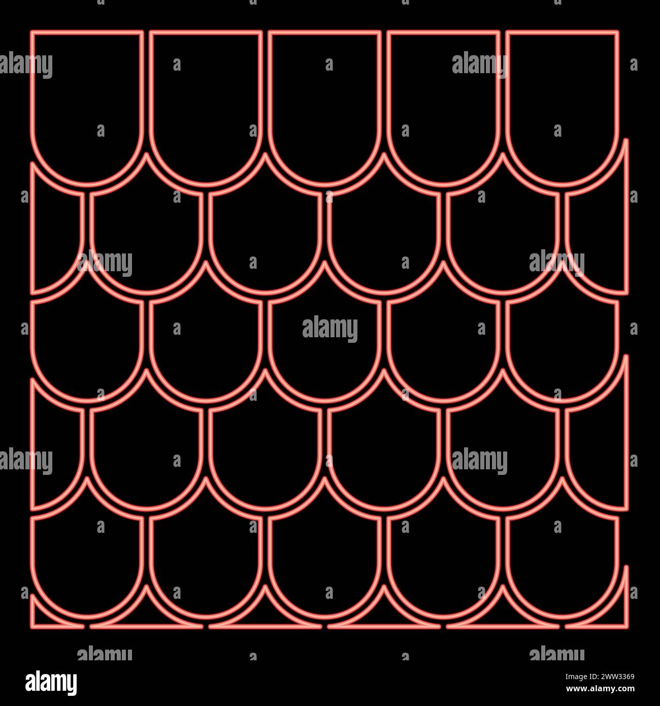 Neon roof ceramic tiled corrugated tile rooftop house material slate ...