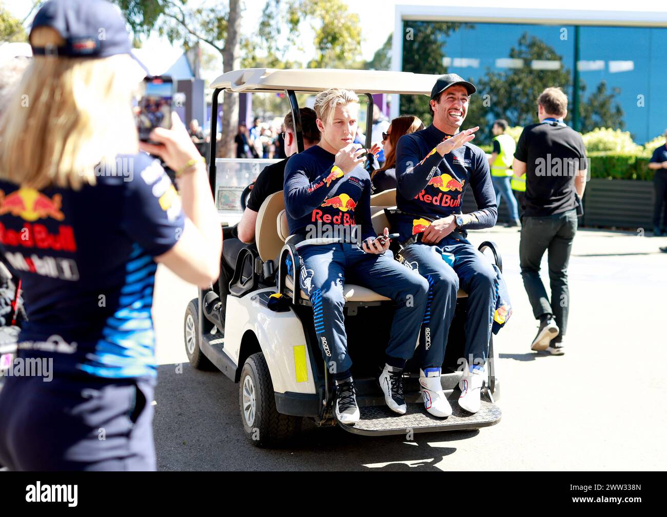 RICCIARDO Daniel (aus), Visa Cash App RB F1 Team VCARB 01, portrait and ...