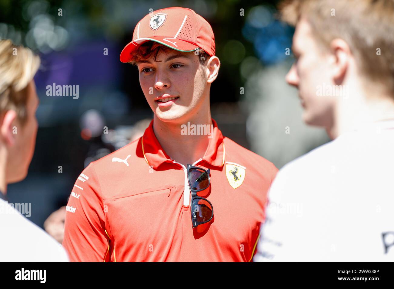 BEARMAN Oliver, Ferrari Driver Academy, portrait during the Formula 1 ...