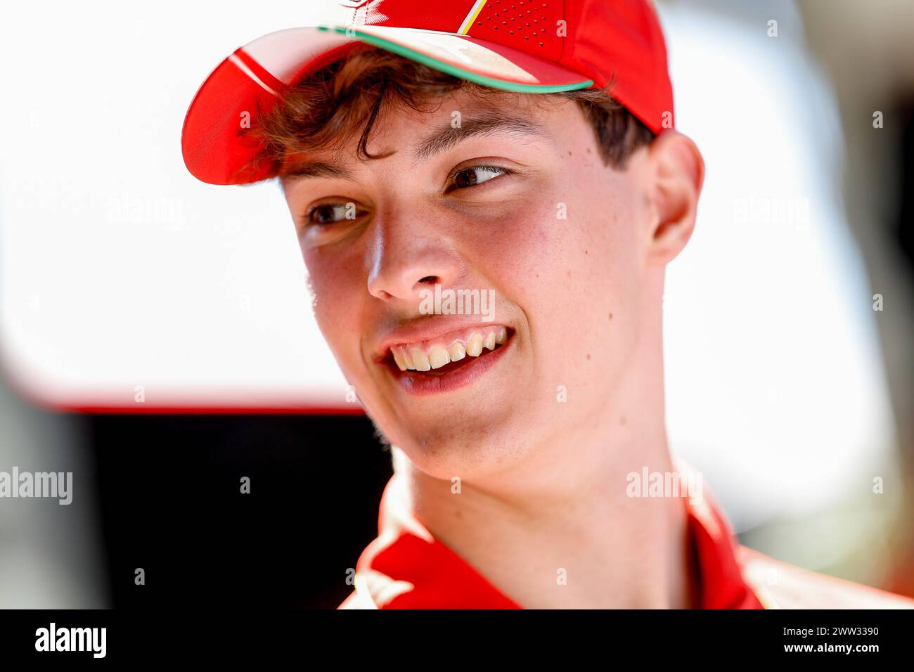 BEARMAN Oliver, Ferrari Driver Academy, portrait during the Formula 1 ...