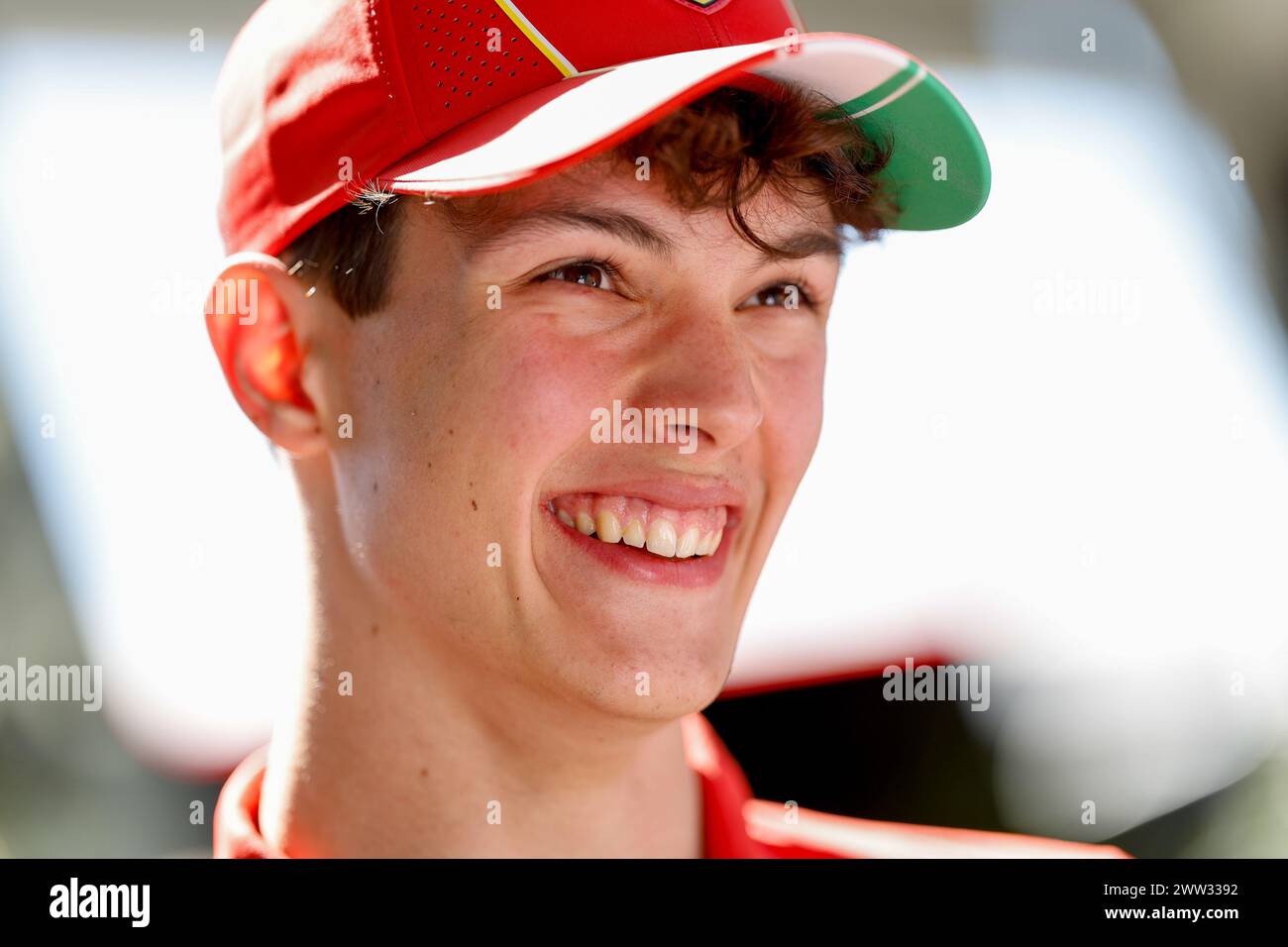 BEARMAN Oliver, Ferrari Driver Academy, portrait during the Formula 1 ...