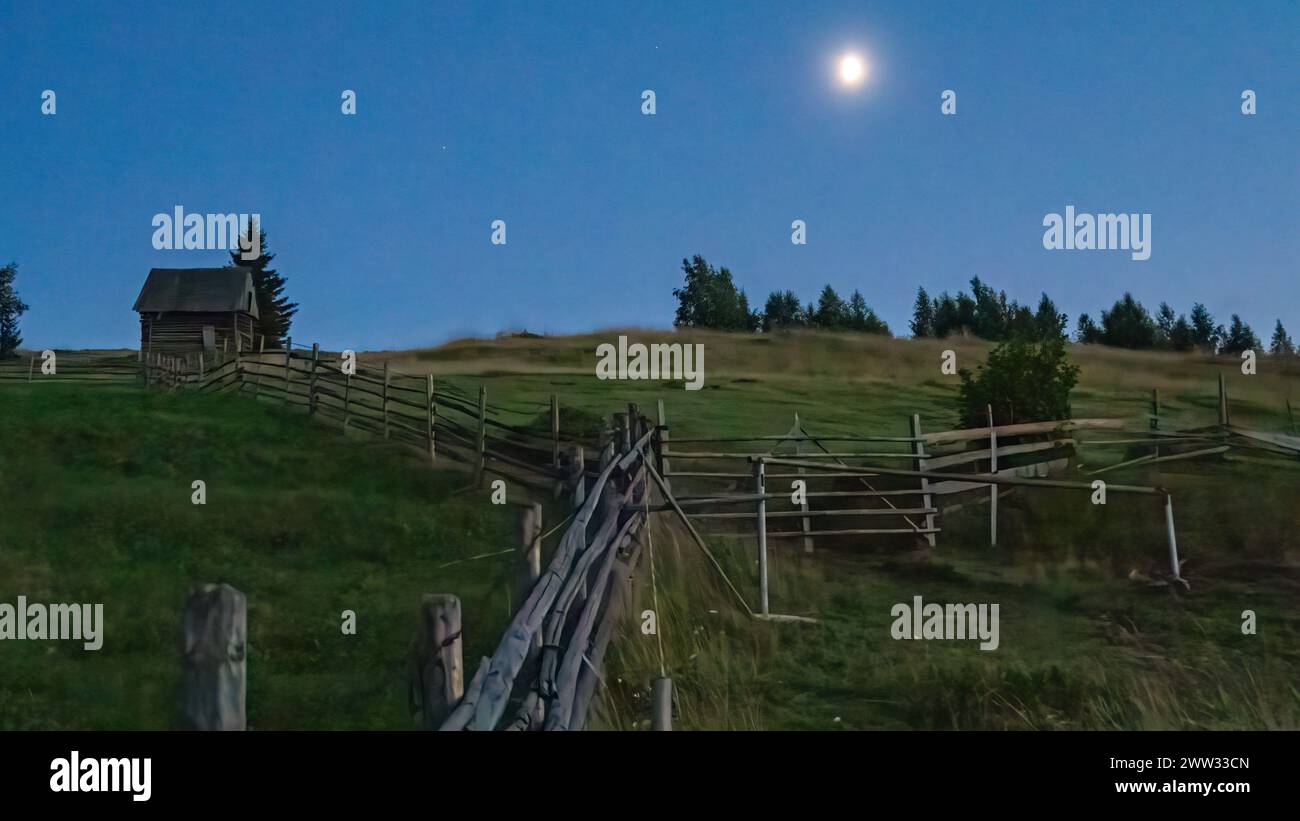 Old Farm in the carpathians of Romania Stock Photo - Alamy