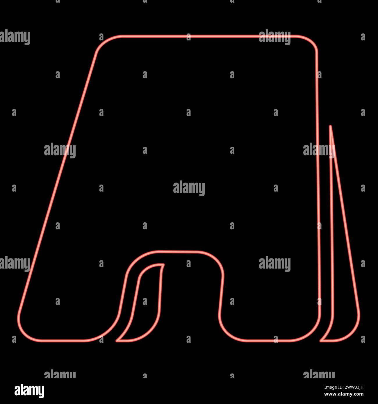 Indoor advertising board Stock Vector Images - Alamy