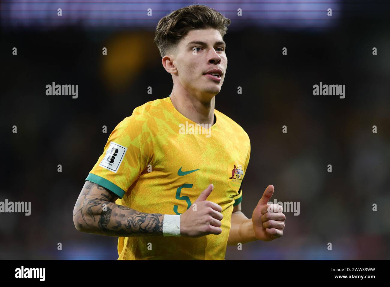 Sydney, Australia. 21st Mar, 2024. Jordy Bos of Australia looks on ...