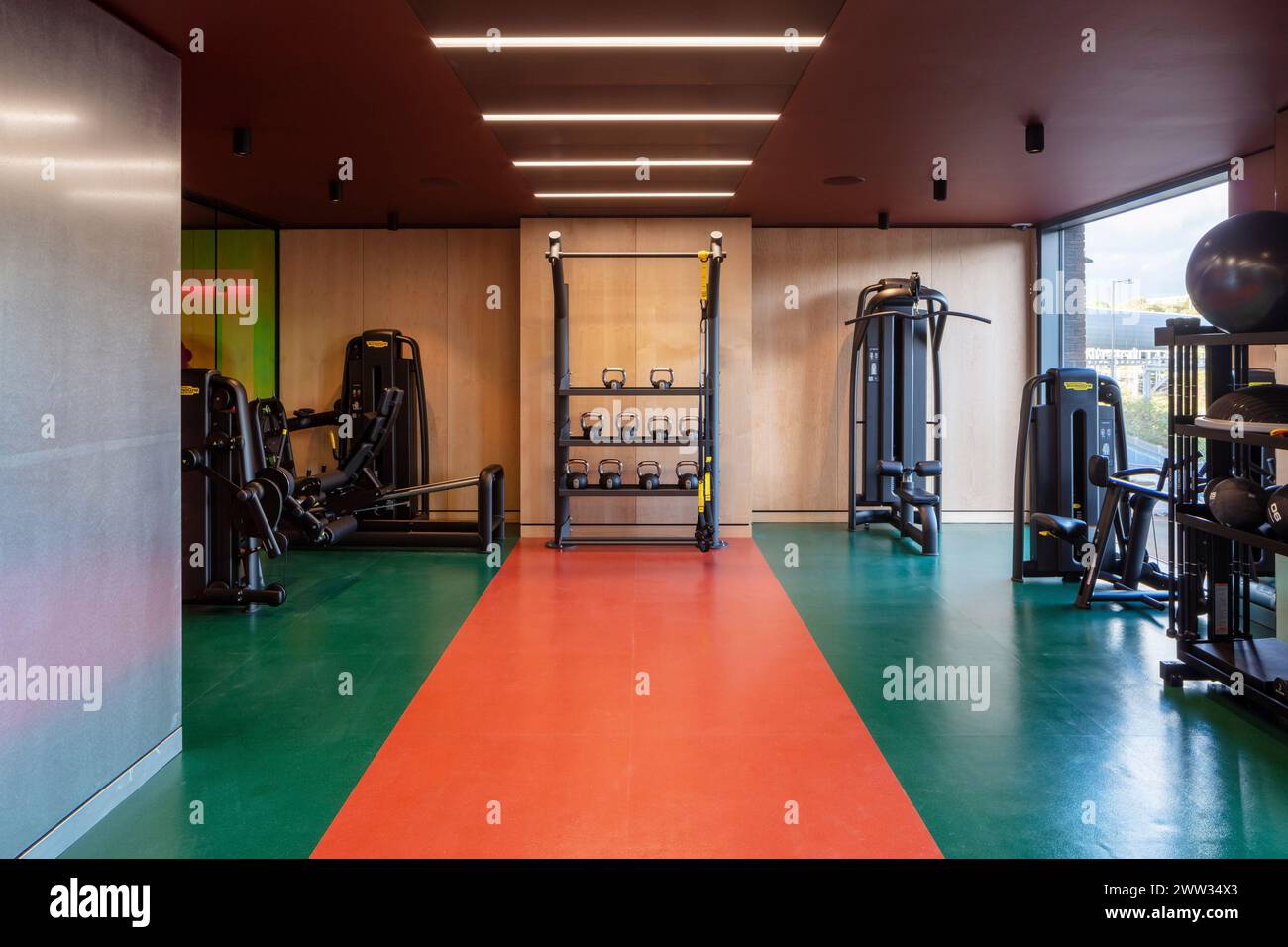 Communal gym and fitness space. Author, London, United Kingdom ...