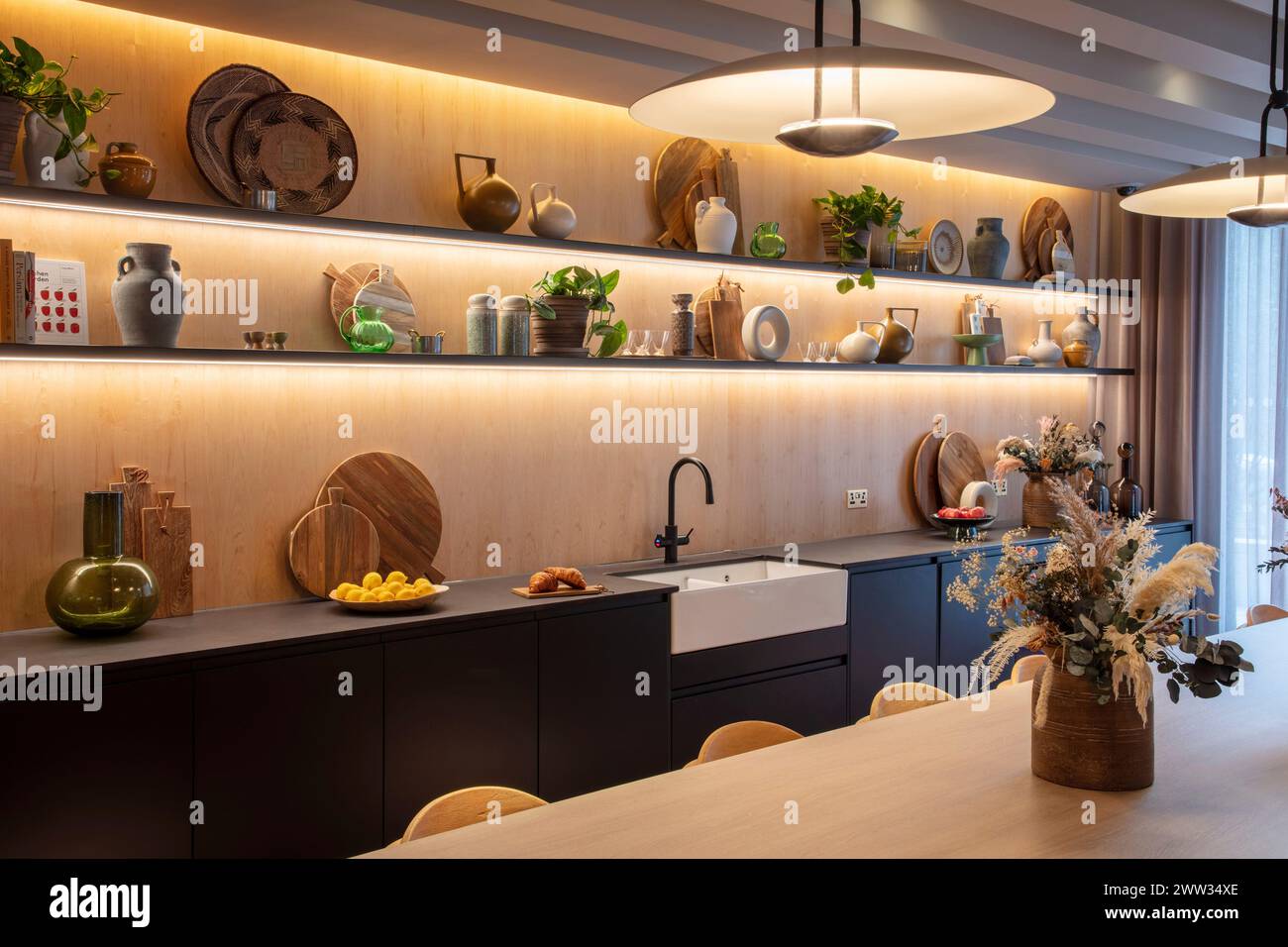 Communal dining area, available to book for private dinner parties ...