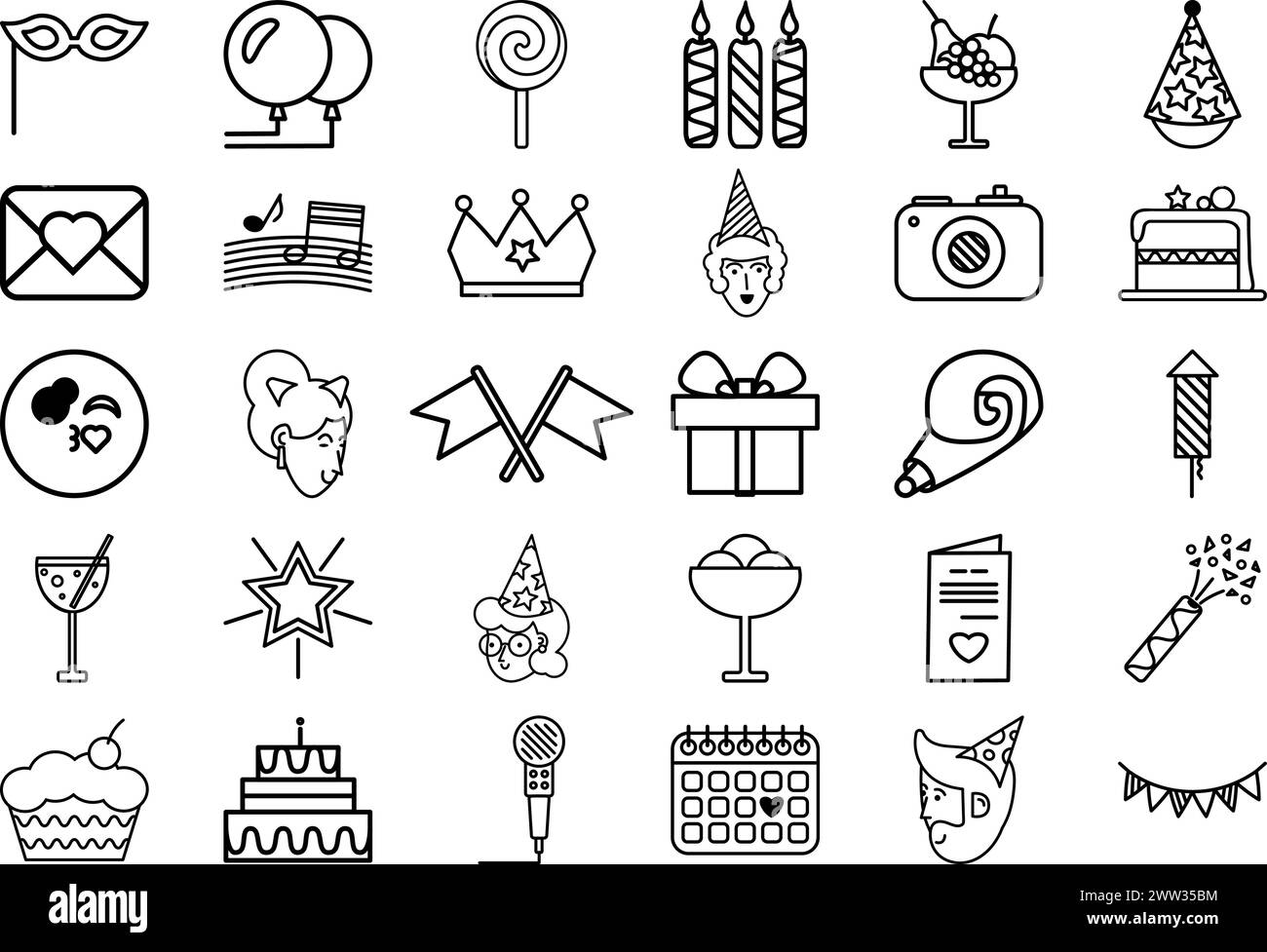 Collection souvenirs Stock Vector Images - Alamy